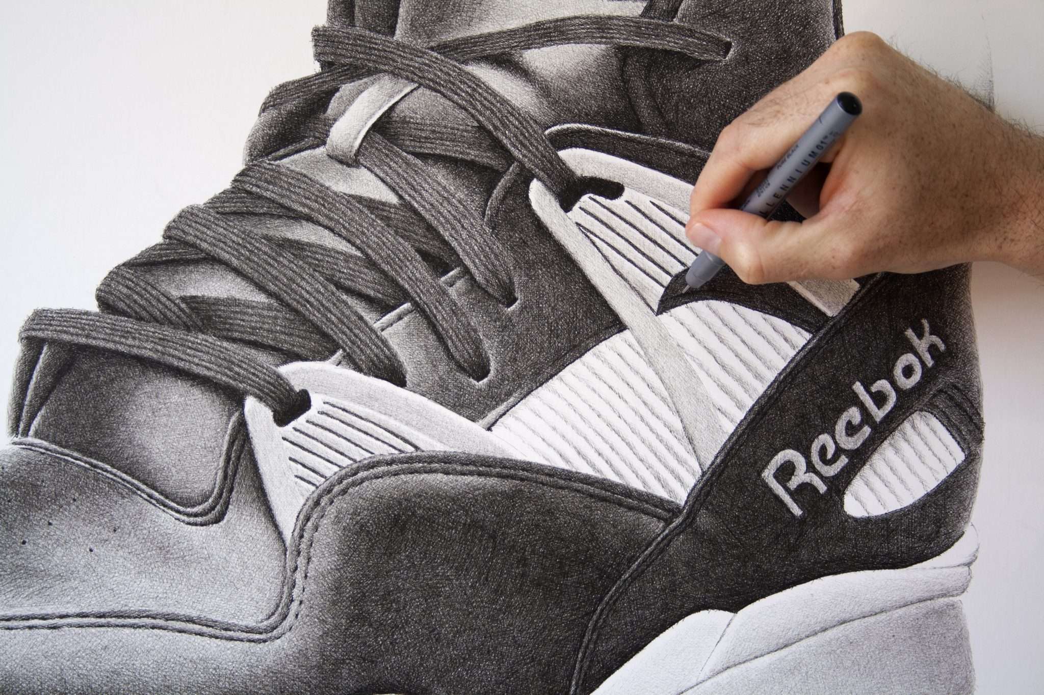 Reebok Pump | Dean Spinks Art
