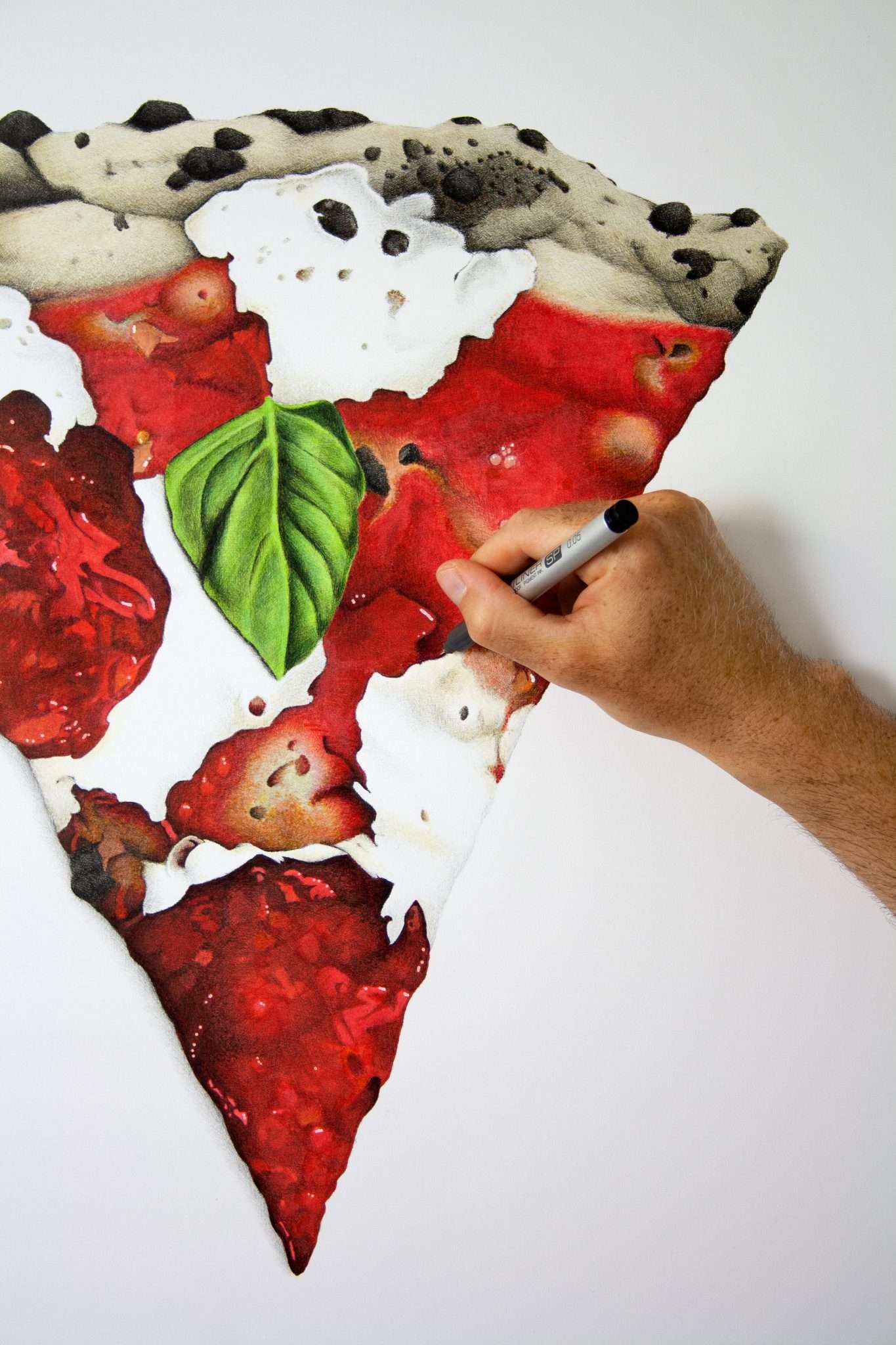 Roberta's Bee Sting Pizza | Dean Spinks Art