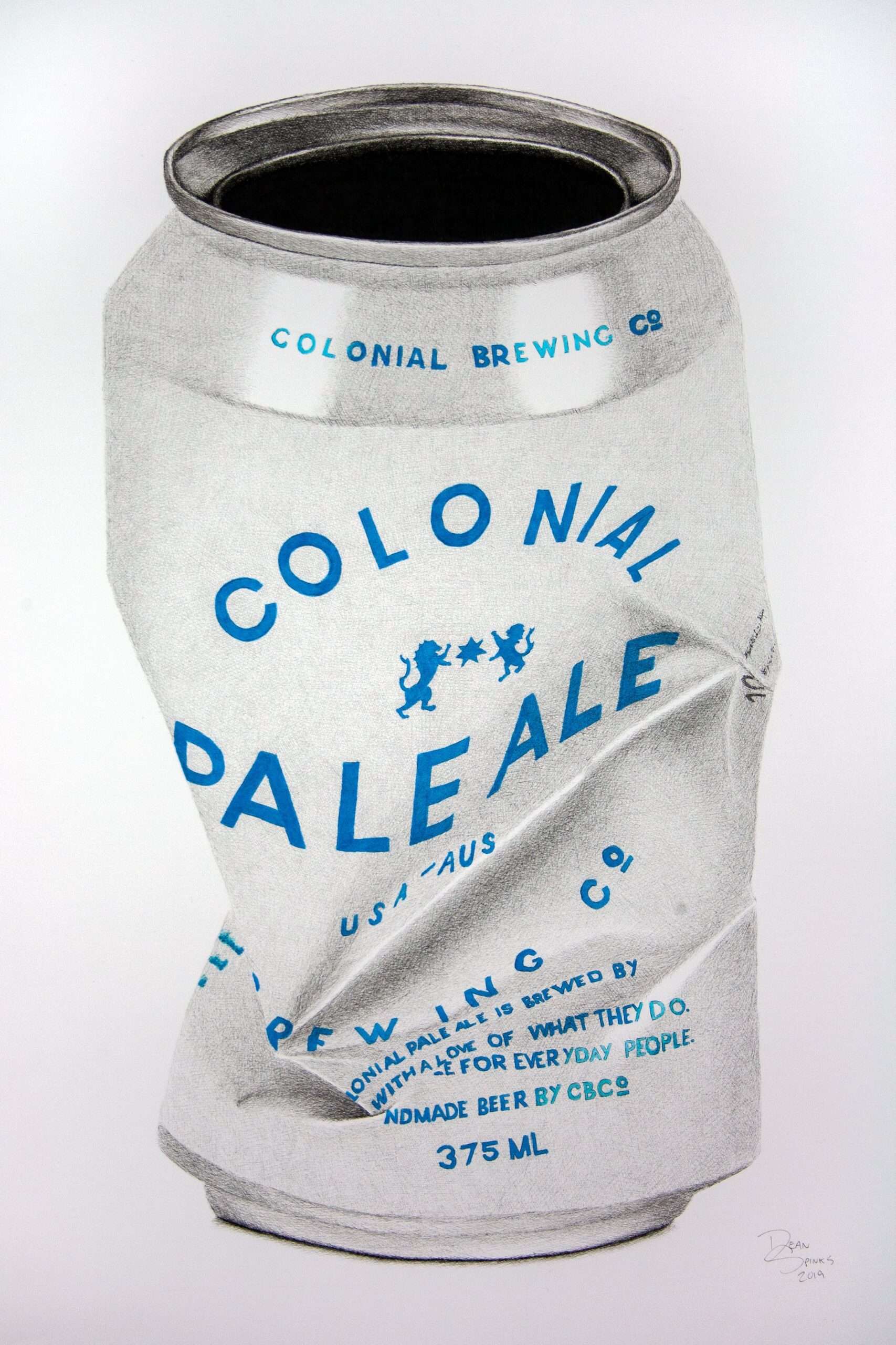 Colonial Brewing Co. Pale Ale – Dean Spinks Art