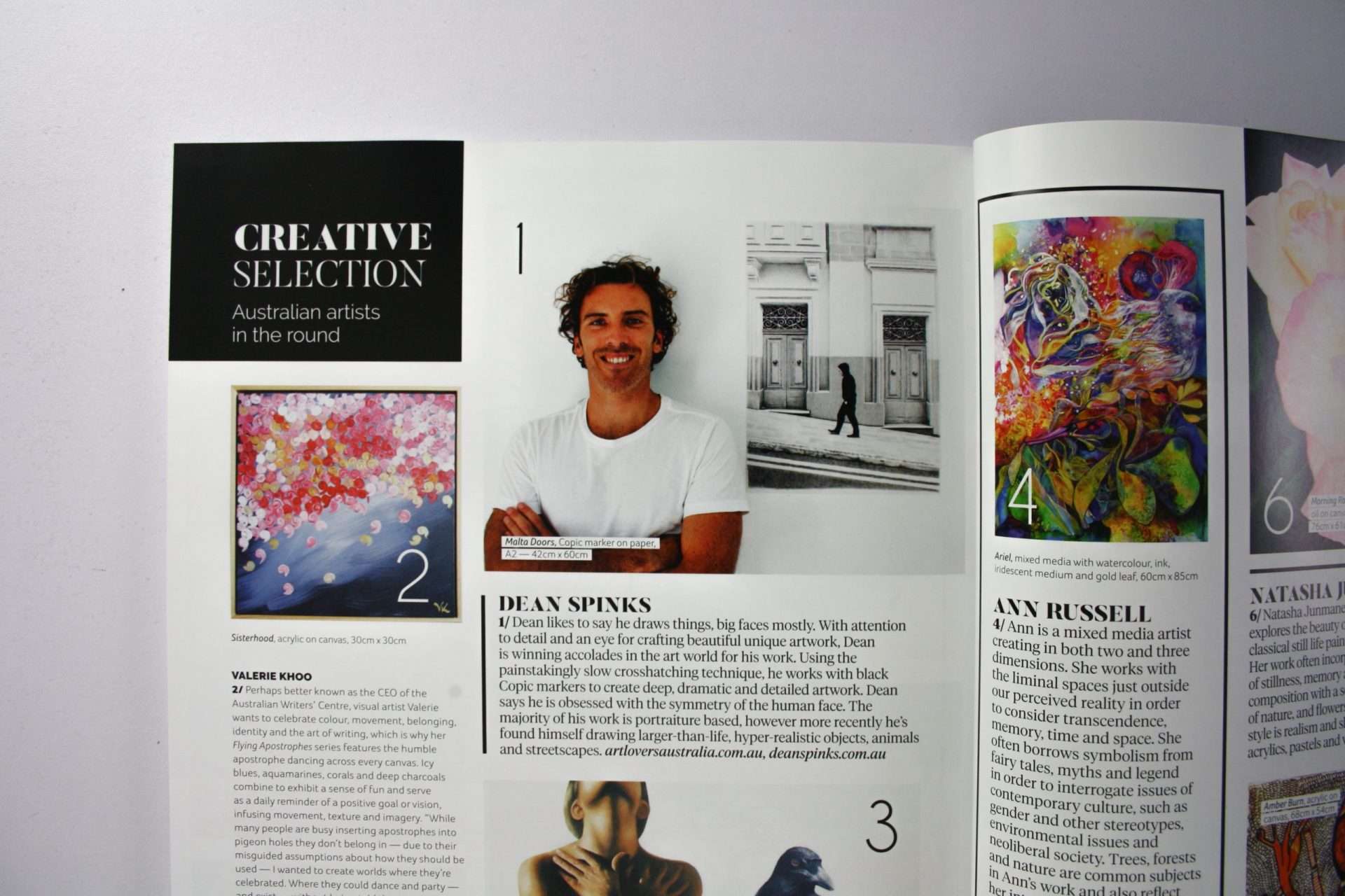 Home Design Magazine Issue 22.3 | Dean Spinks Art