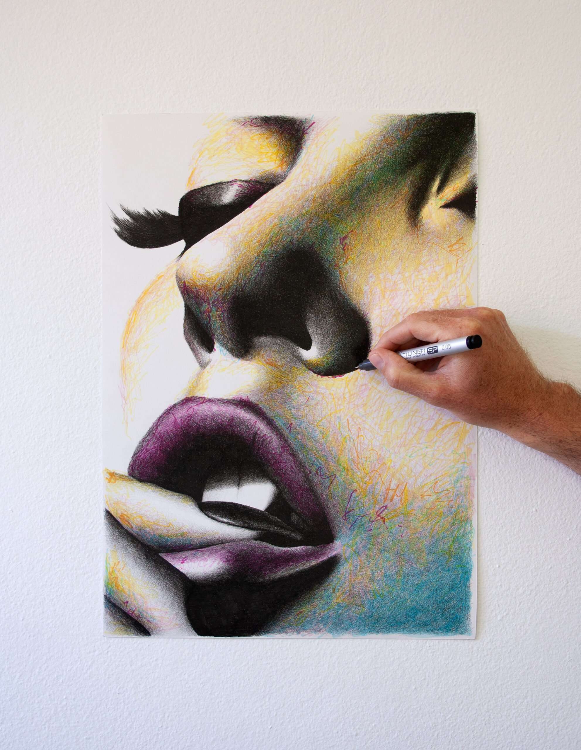 Kate Moss | Original Artwork | Dean Spinks Art