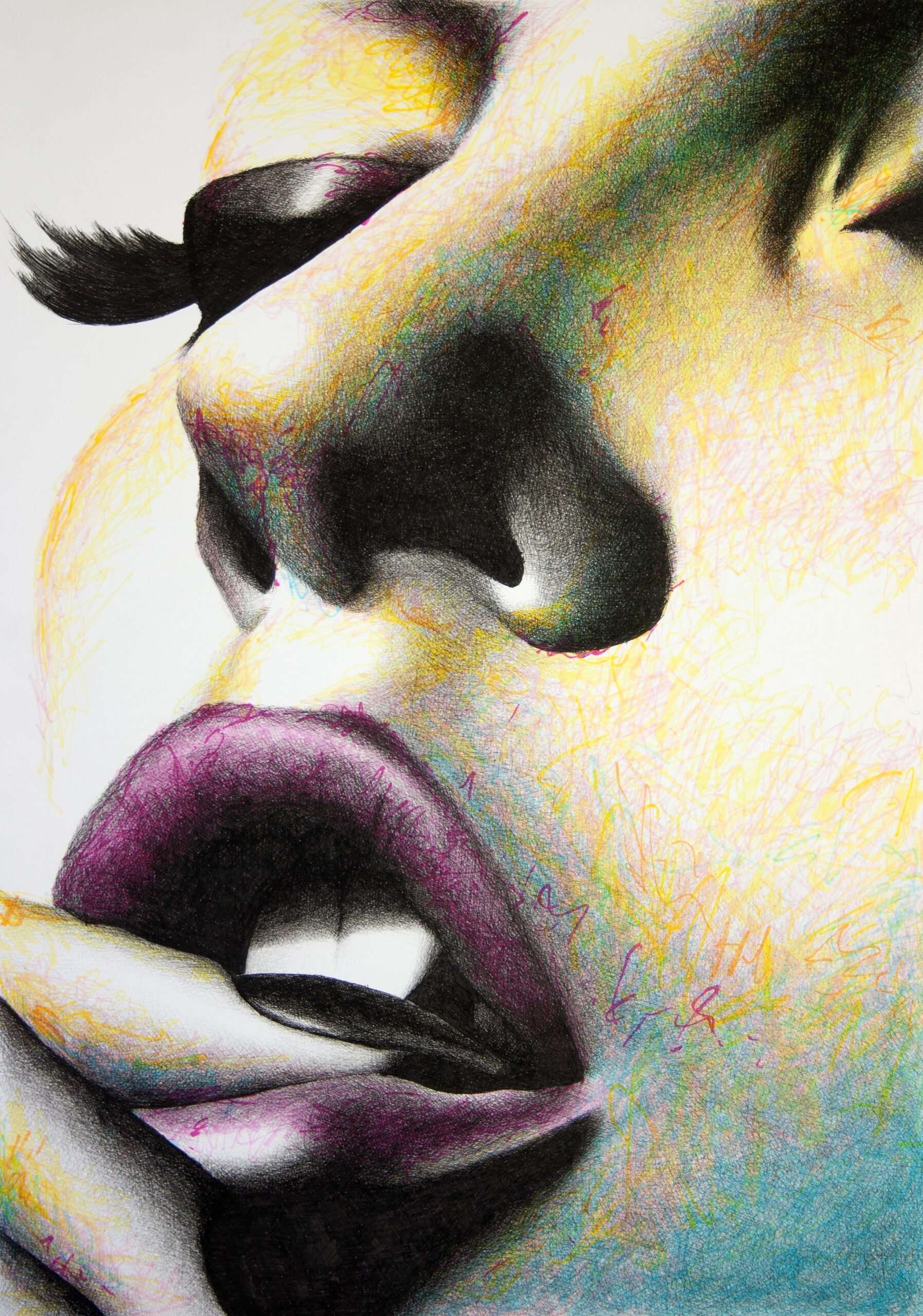 Kate Moss | Original Artwork | Dean Spinks Art