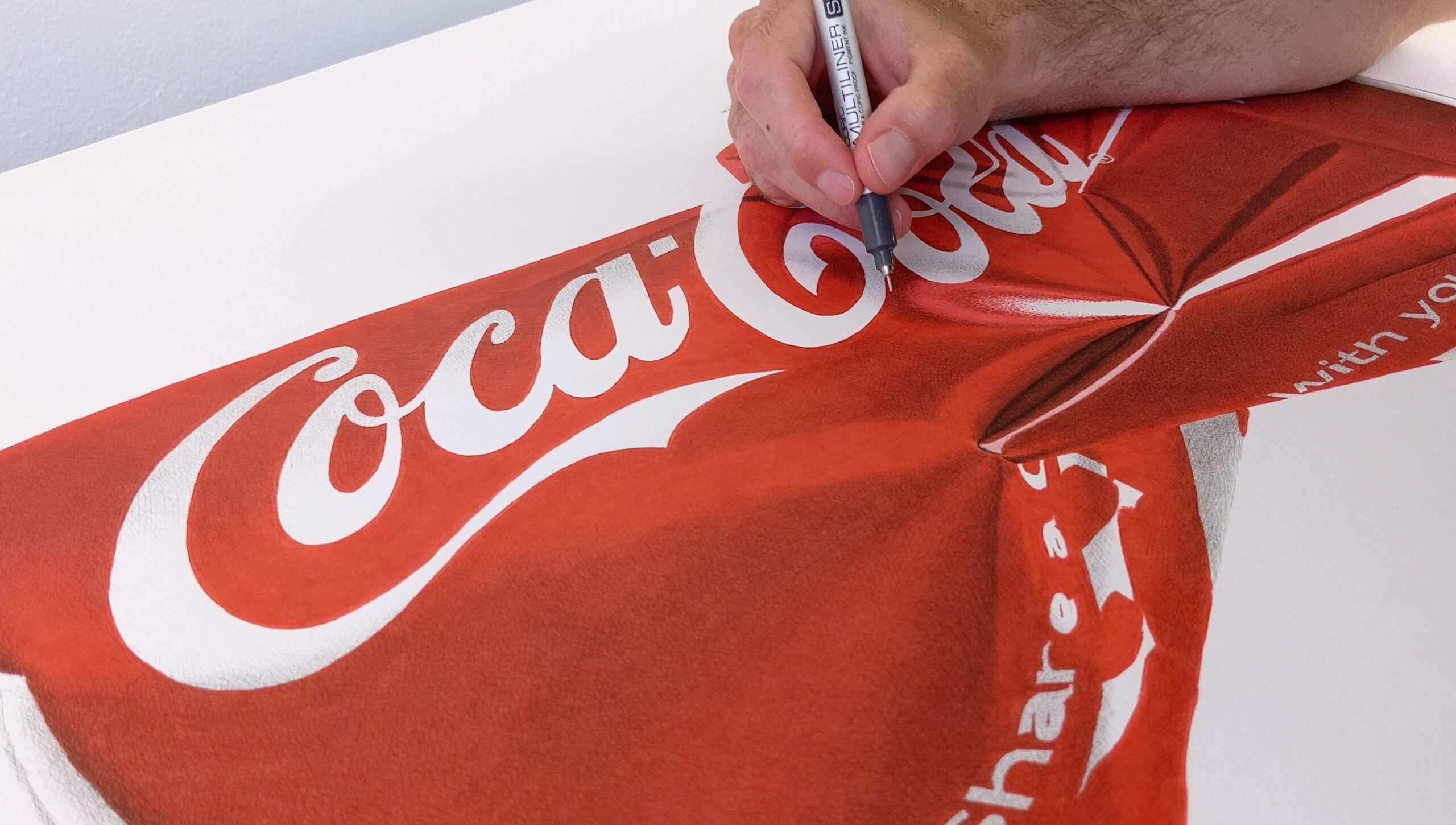 Coke Can Time Lapse | Dean Spinks Art