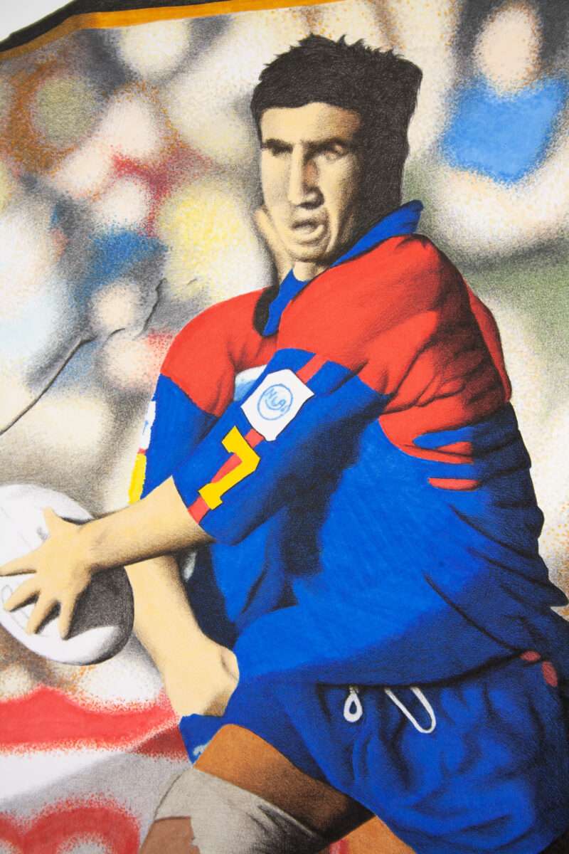 Andrew Johns Footy Card | Print | Dean Spinks Art