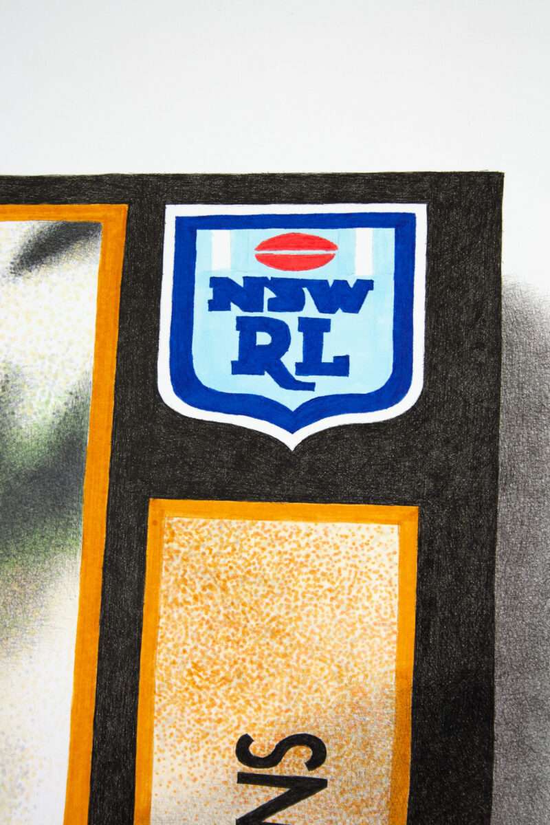 Andrew Johns Footy Card | Print | Dean Spinks Art Andrew Johns Footy Card | Print | Dean Spinks Art
