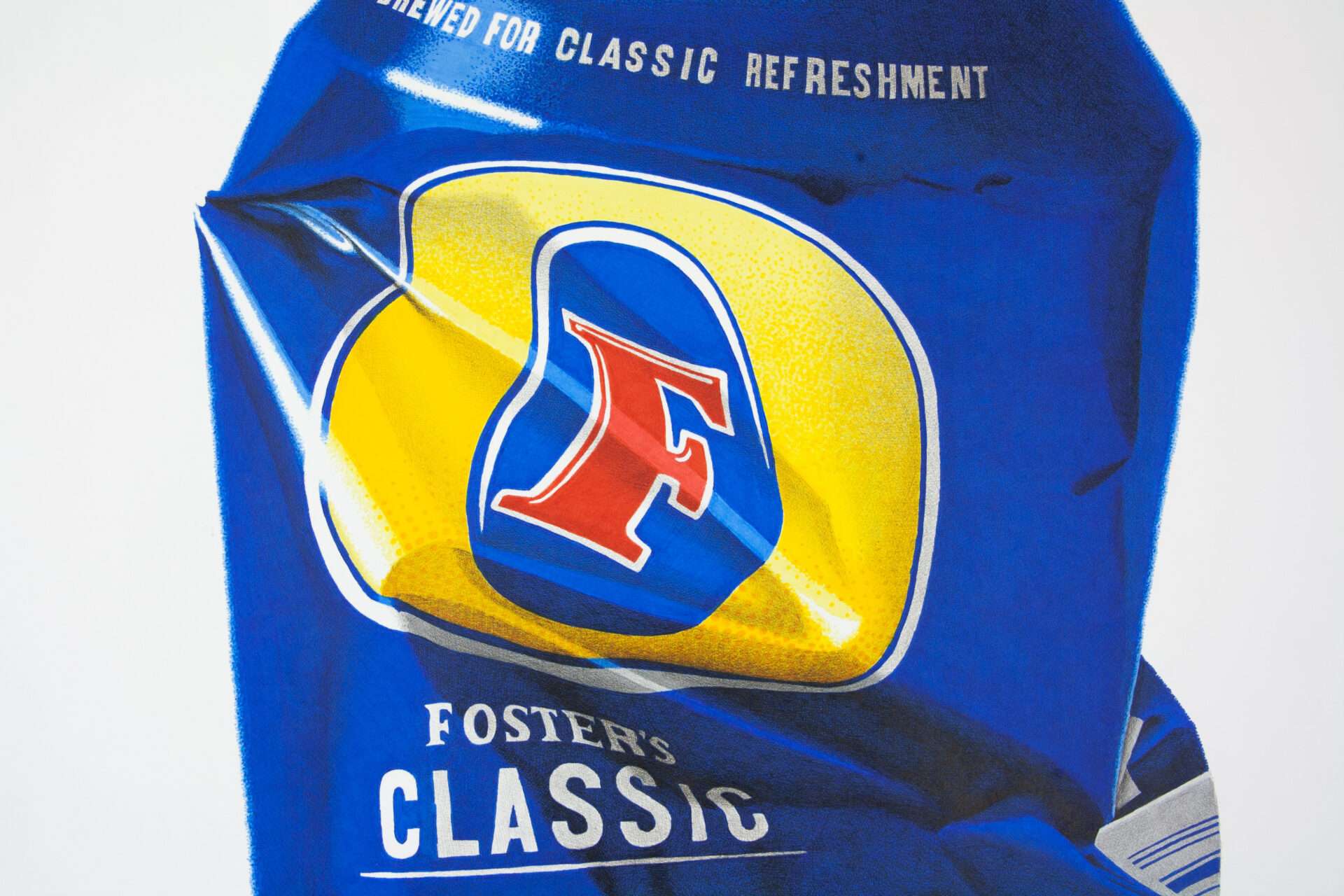 Foster’s Beer Can | Print – Dean Spinks Art