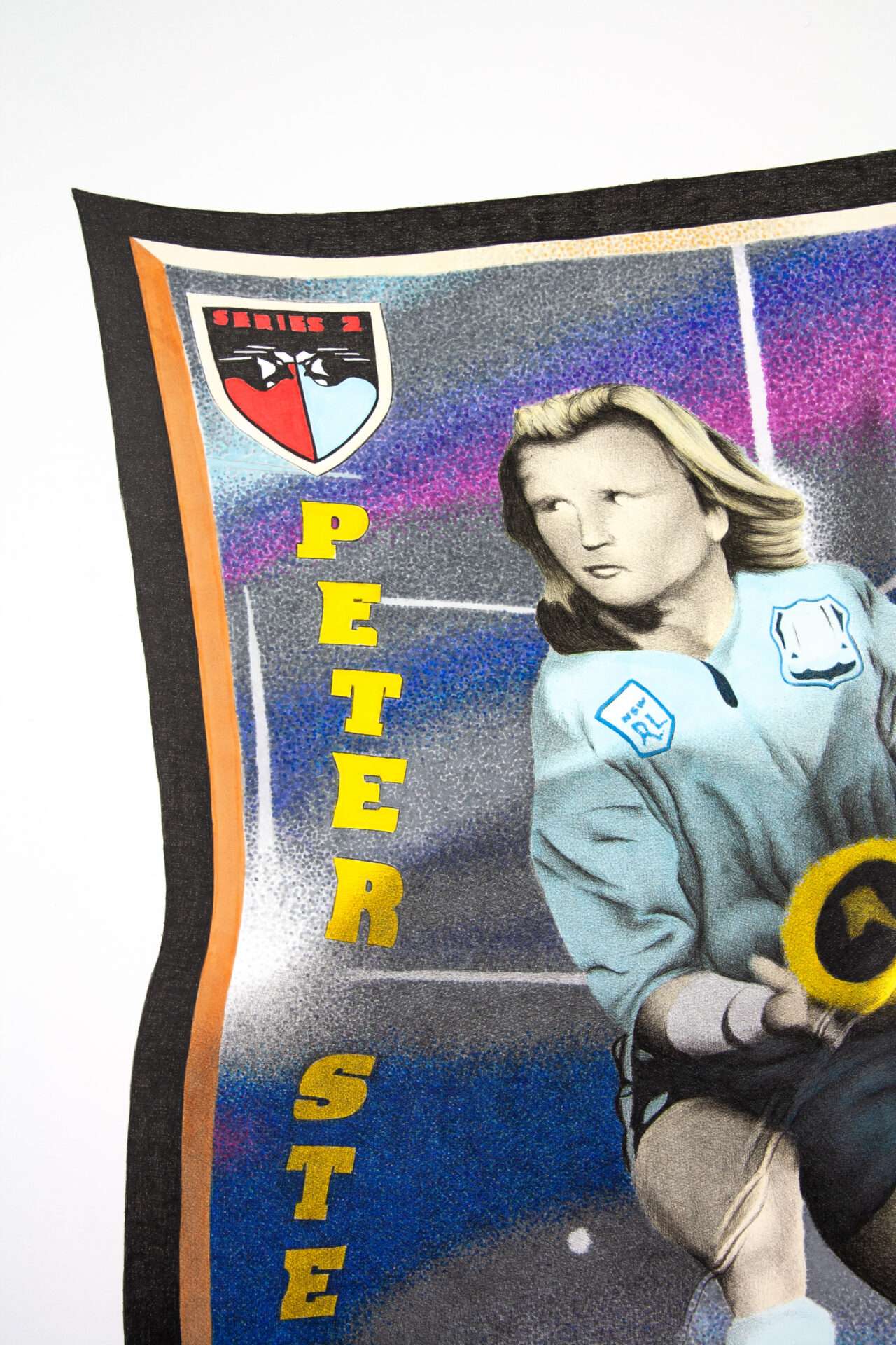 Peter Sterling Footy Card | Dean Spinks Art